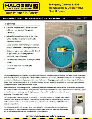 Halogen Emergency Cylinder Shut Off Systems - Hawkins