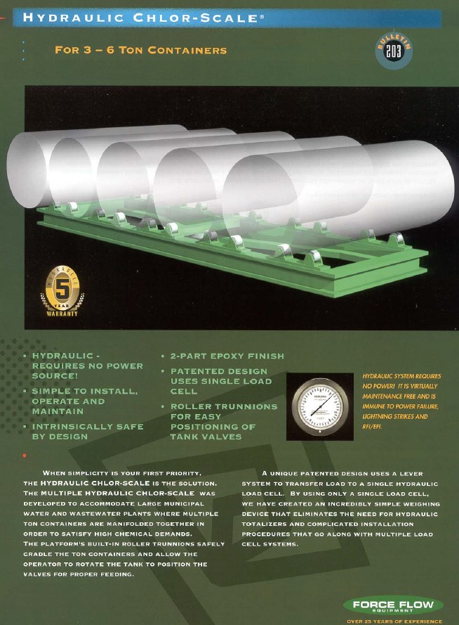 Force Flow Scales: Tank, Drum, And Cylinder Scales - Hawkins