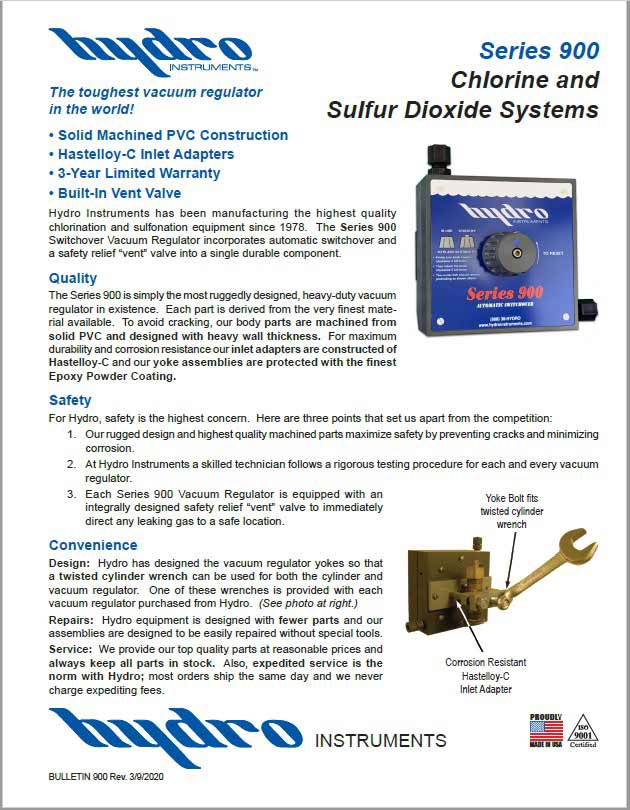 Hydro Instruments: Control Values, Detectors, Analyzers - Hawkins